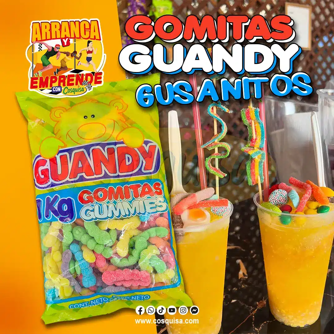 Gomitas Dulces, Ácidas y Picantes | Variedad de Formas