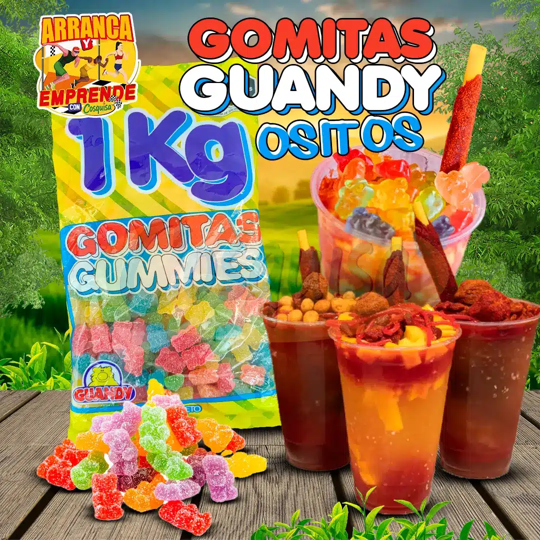 Gomitas Dulces, Ácidas y Picantes | Variedad de Formas