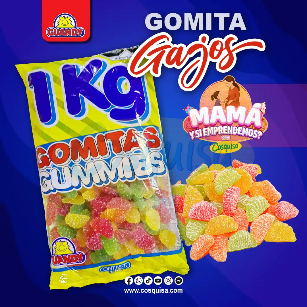 Gomitas Dulces, Ácidas y Picantes | Variedad de Formas