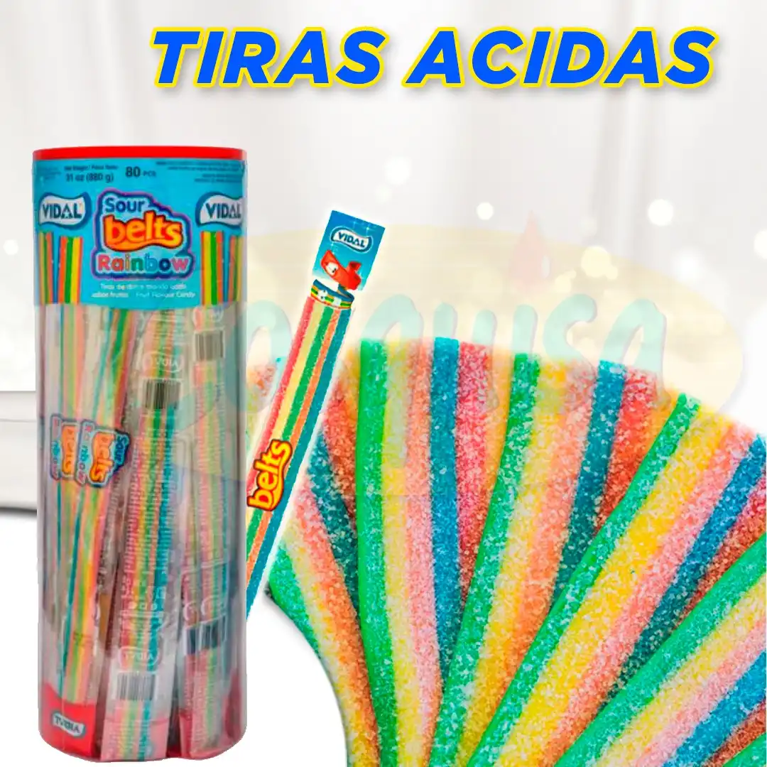Gomitas Dulces, Ácidas y Picantes | Variedad de Formas
