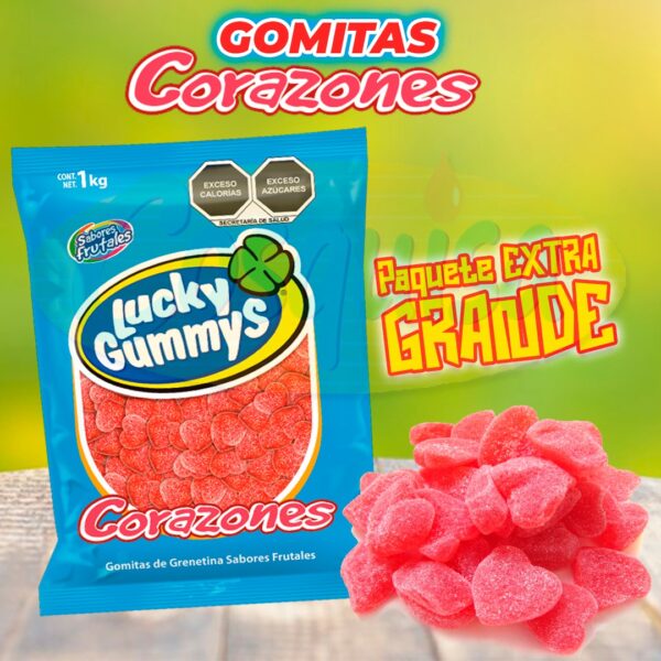 Gomitas Dulces, Ácidas y Picantes | Variedad de Formas