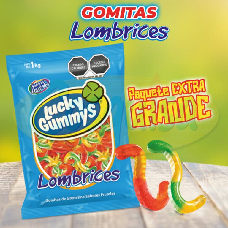 Gomitas Dulces, Ácidas y Picantes | Variedad de Formas