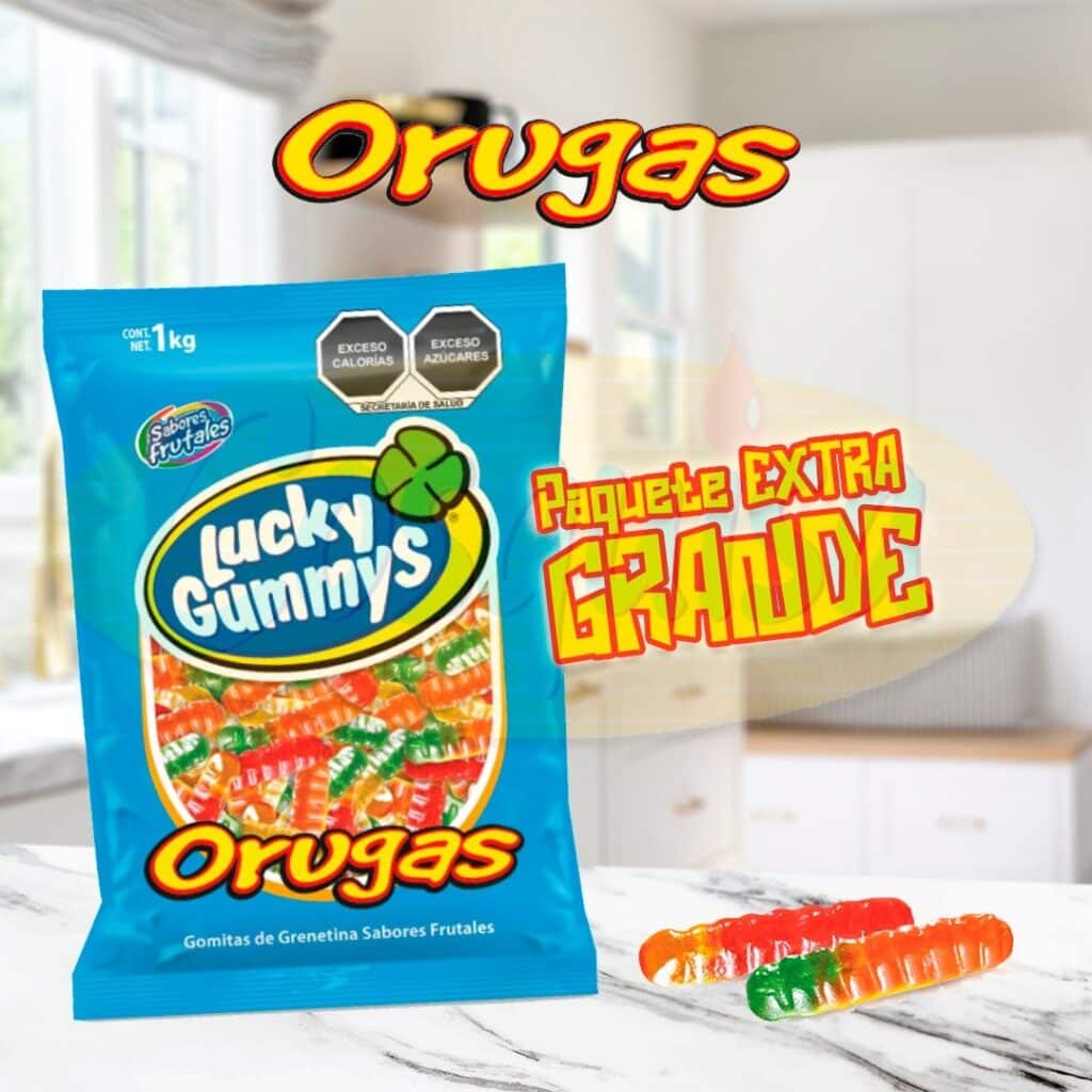 Gomitas Dulces, Ácidas y Picantes | Variedad de Formas