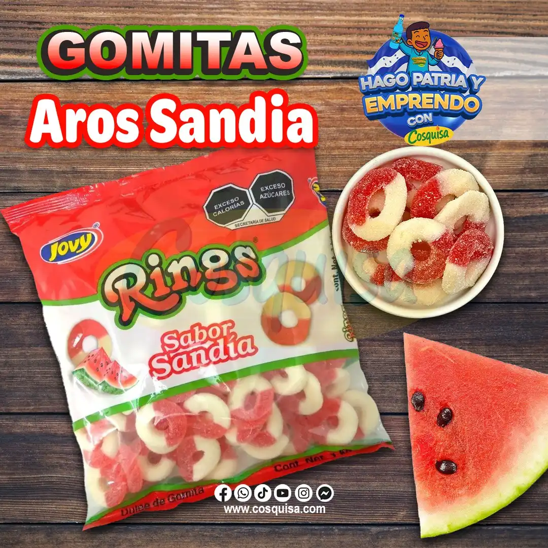 Gomitas Dulces, Ácidas y Picantes | Variedad de Formas